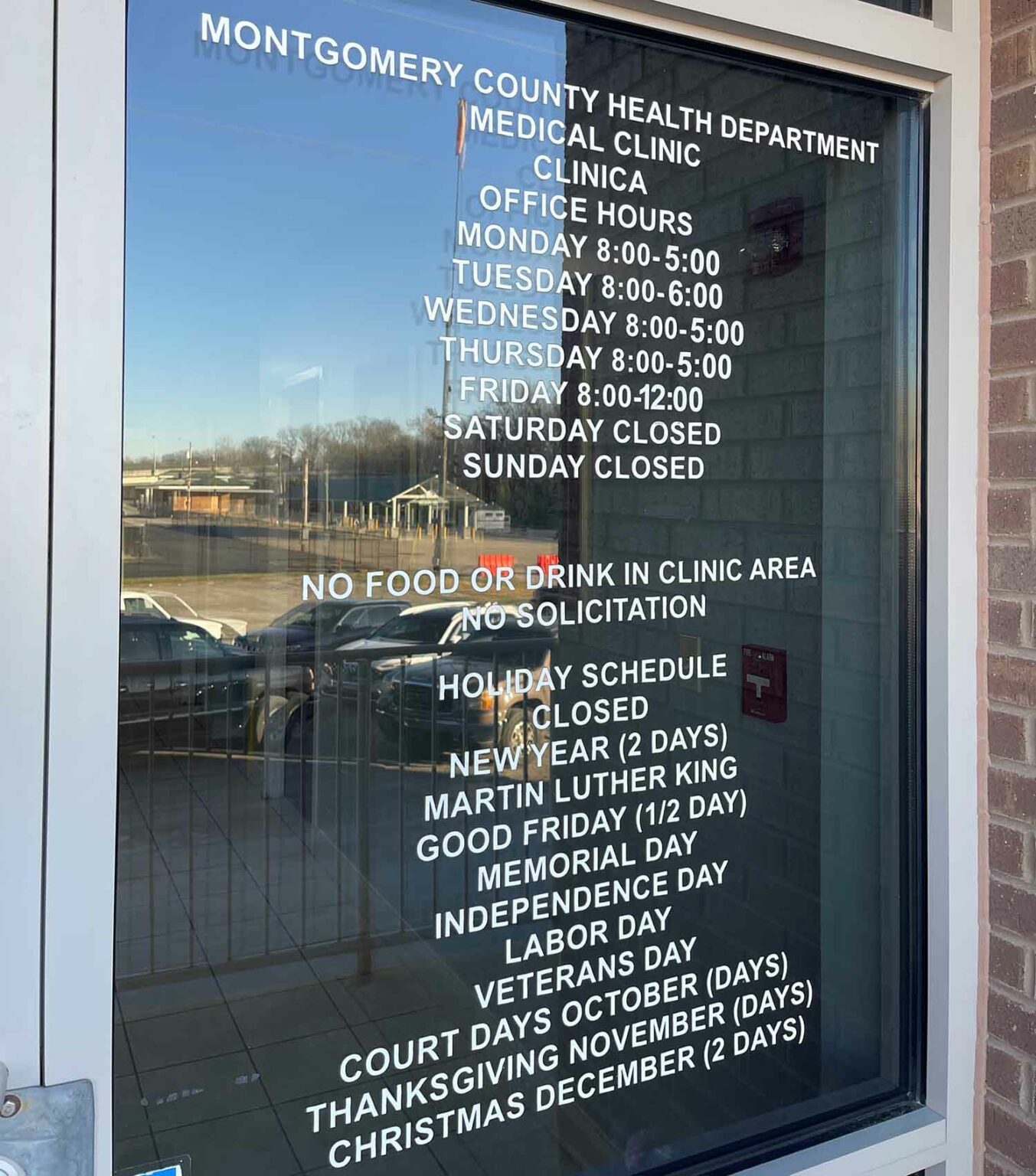 Contact MCHD | Montgomery County Health Department